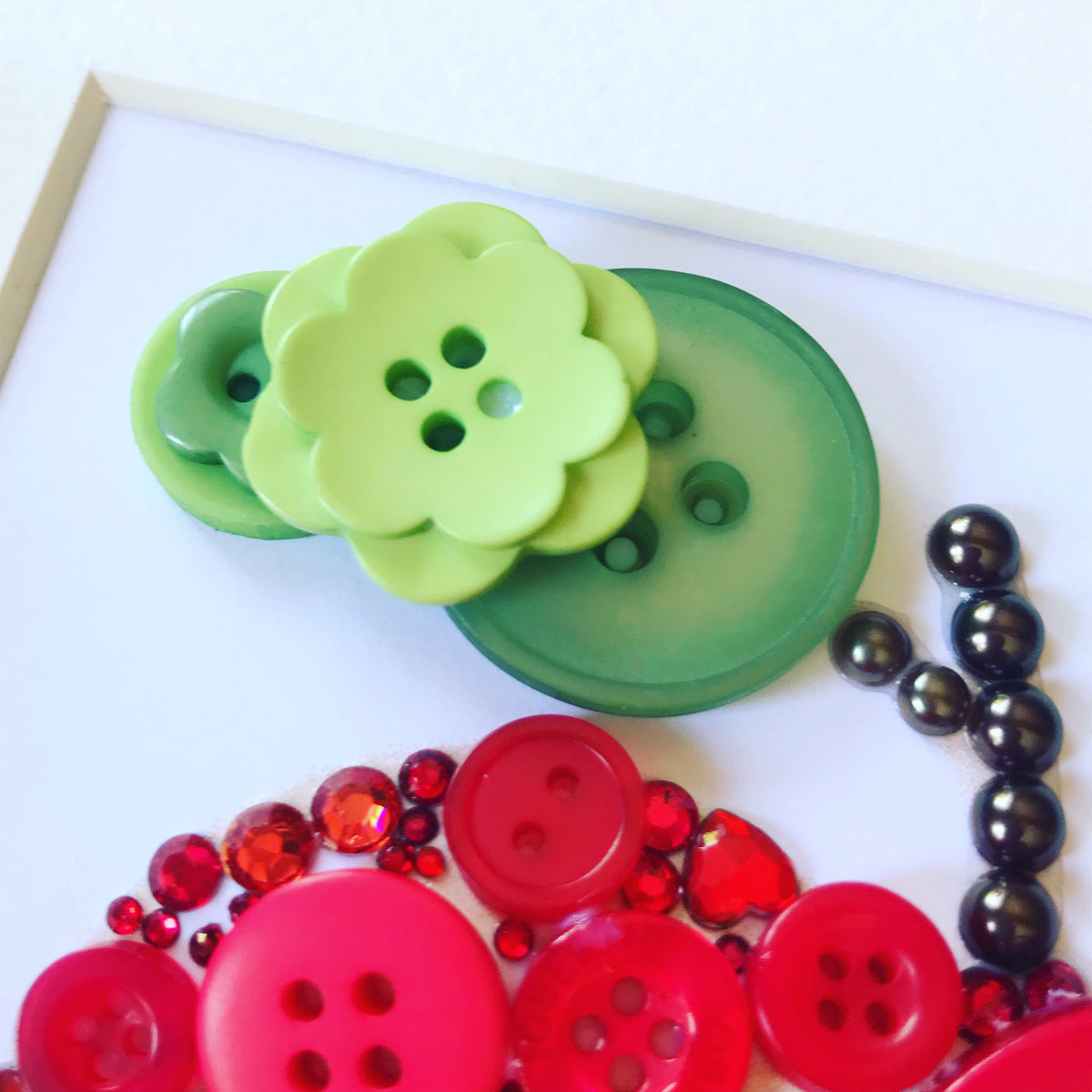 Personalised Teacher Thank You Gift | Apple For The Teacher Button Art ...